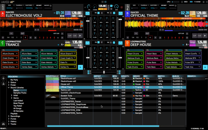 Release notes – DJUCED