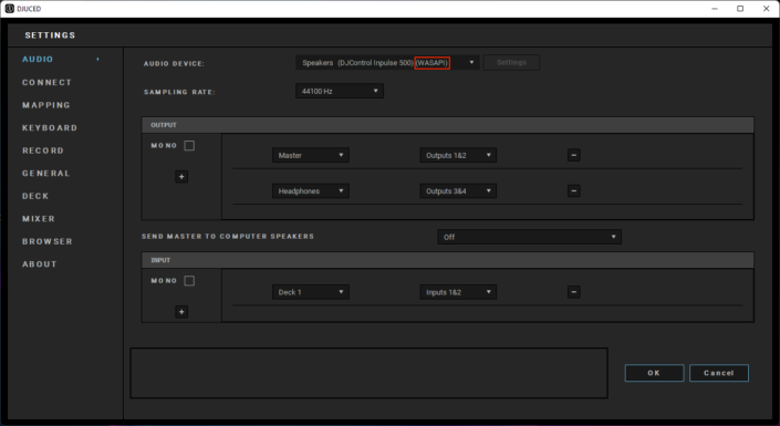 I can hear the preview/headphones audio into the master of my ...