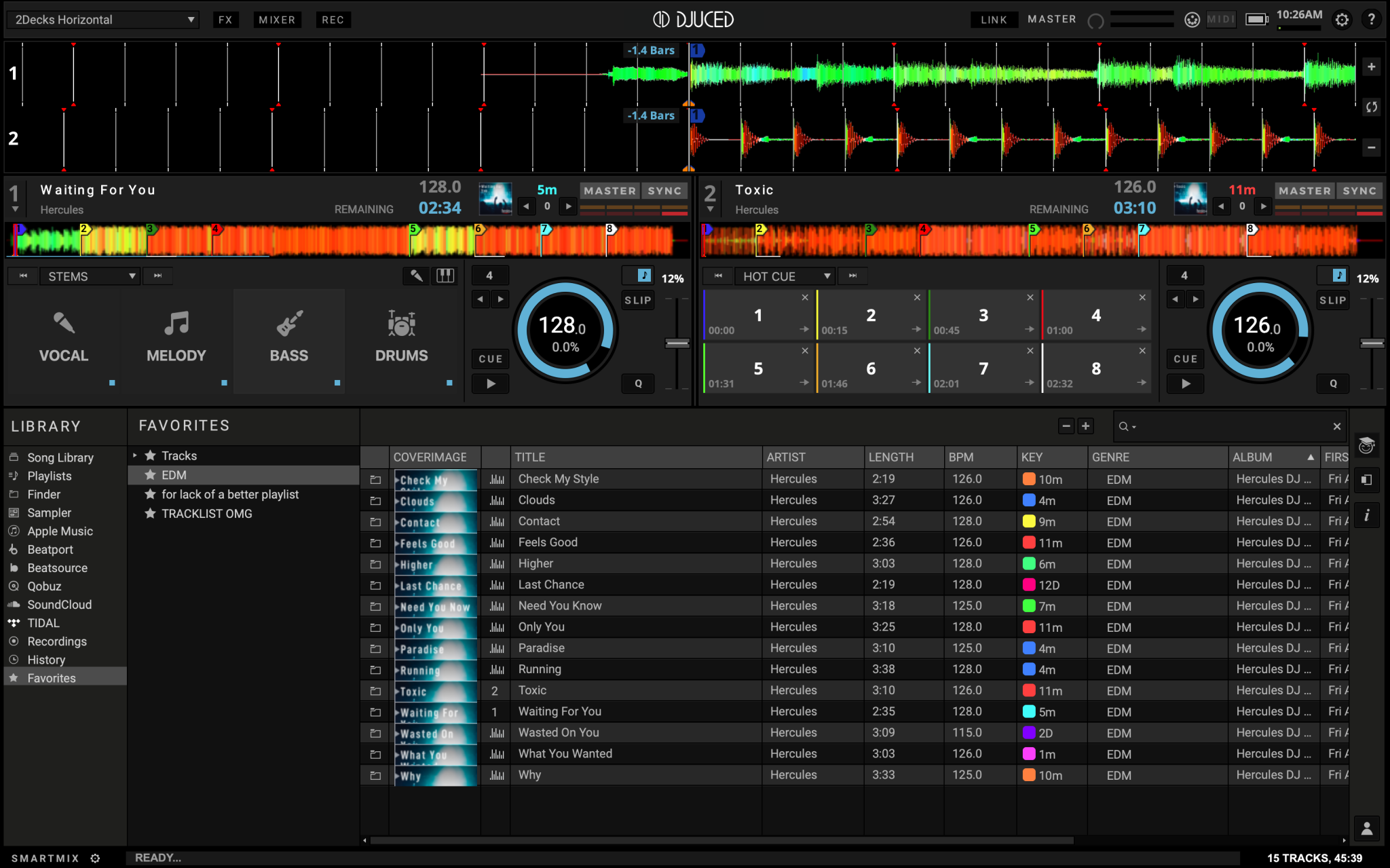Stems 2.0 with DJUCED 6.2 – DJUCED