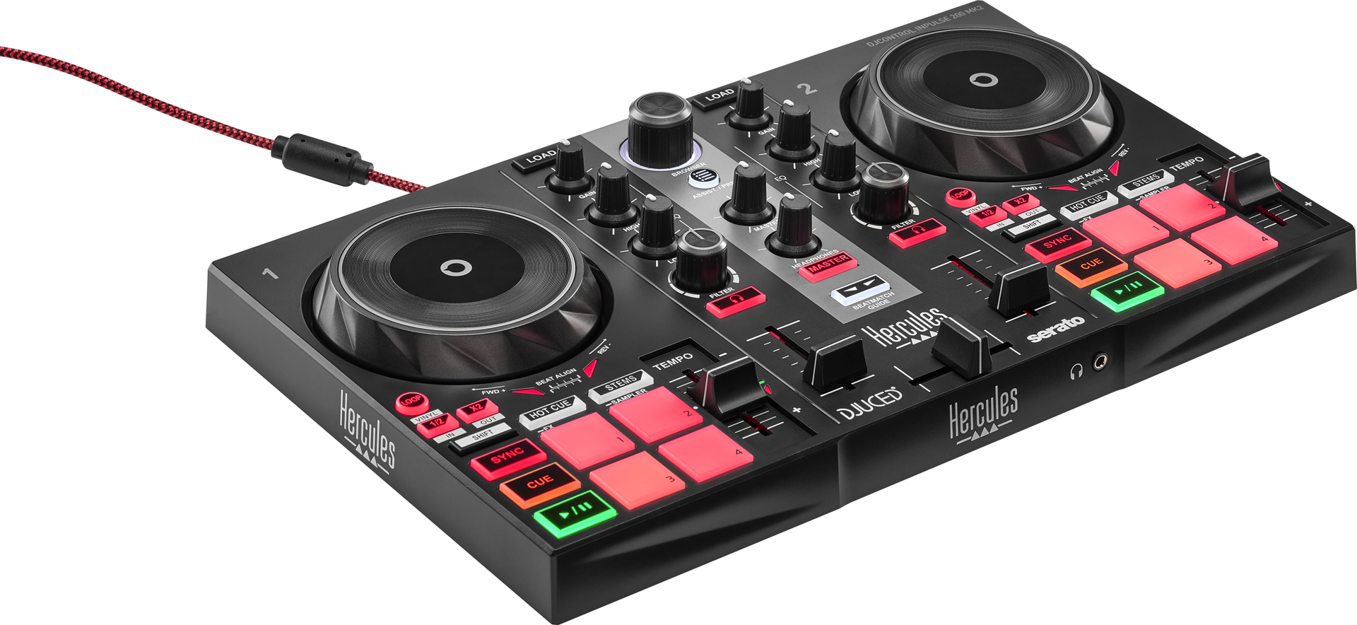 Hercules DJControl Inpulse 200 MK2 (2023) – Mapping and Manual – DJUCED