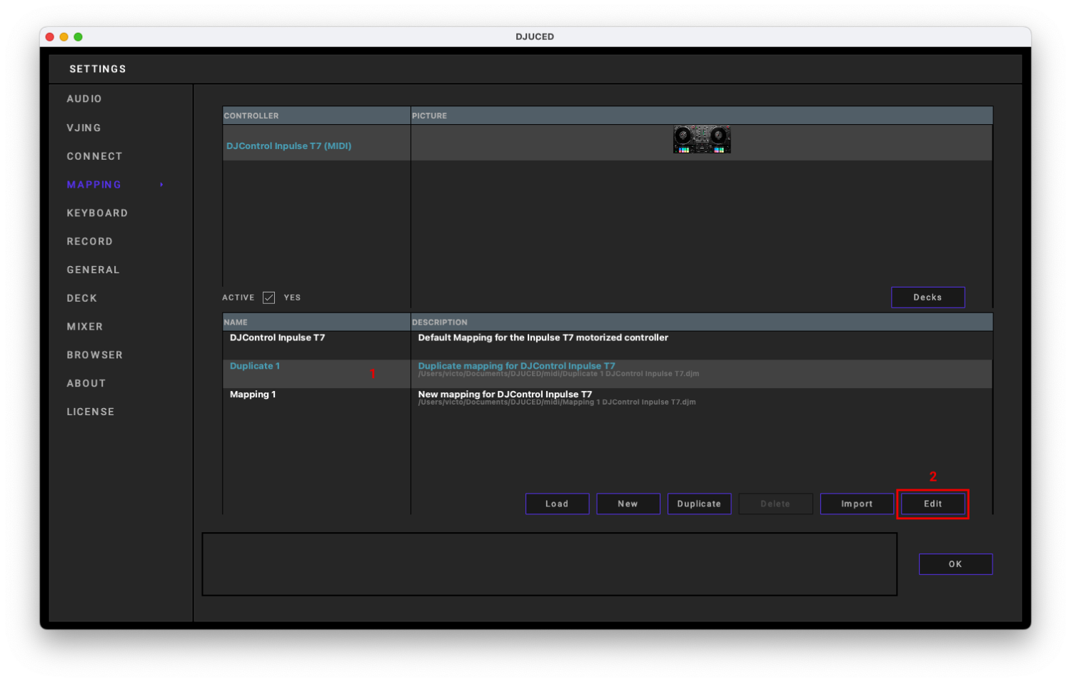DJUCED PRO GUIDE | MIDI Mapper documentation – DJUCED