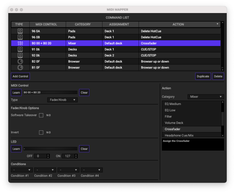 DJUCED PRO GUIDE | MIDI Mapper documentation – DJUCED