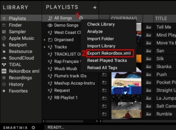 DJUCED GUIDE | rekordbox xml import and export feature – DJUCED